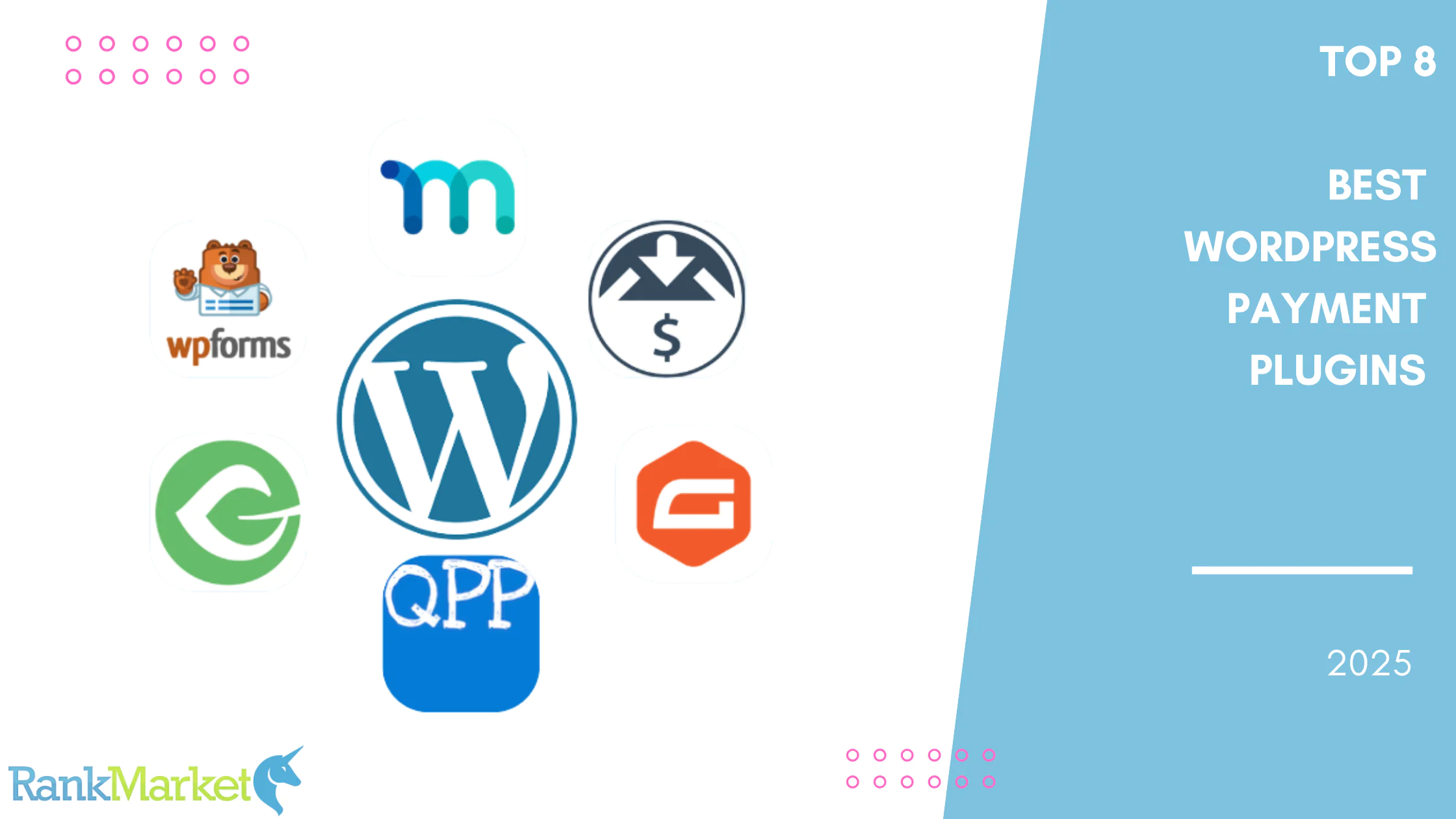 8 Best WordPress Payment Plugins in 2025 - RankMarket